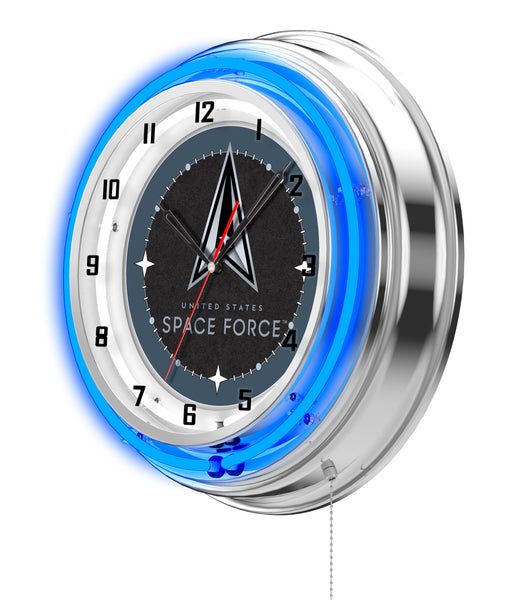 United States Space Force | Licensed Neon Clocks | Man Cave Decor ...