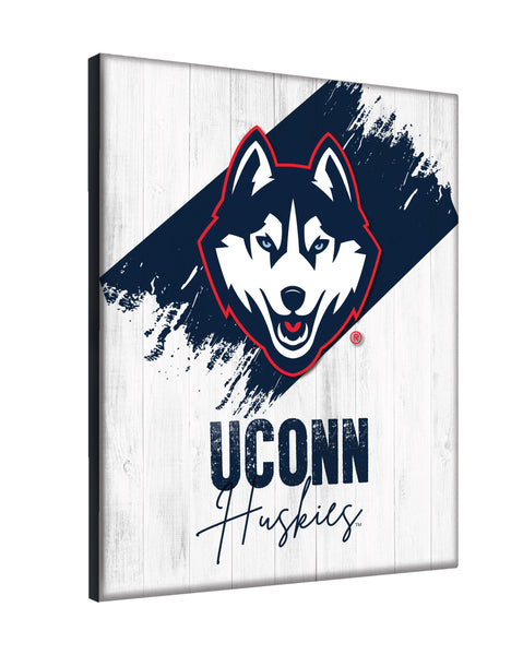 University of Connecticut Logo Wall Decor Canvas | Holland Game Room